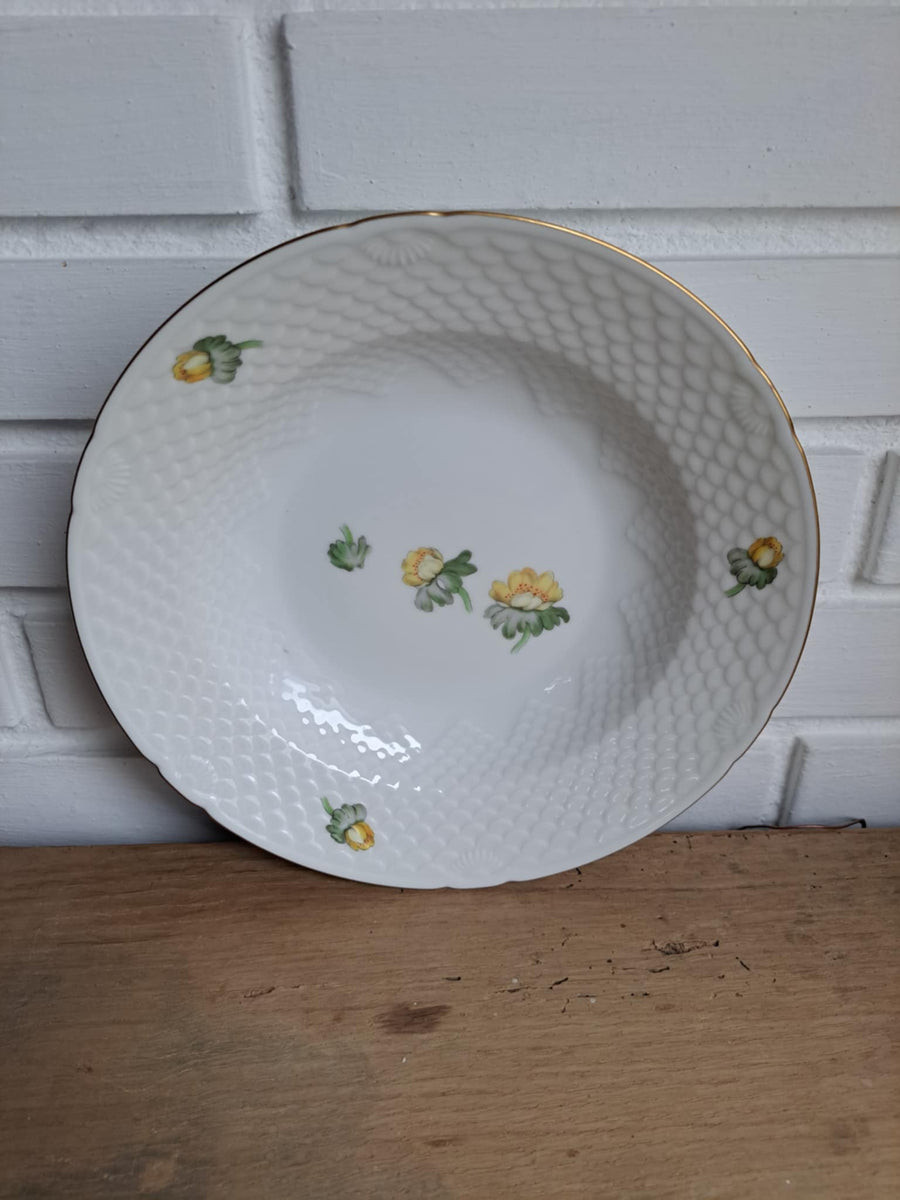 Bing & Grøndahl. Erantis, Dyb tallerken 24 cm. #22 – Kolaths Antik ...