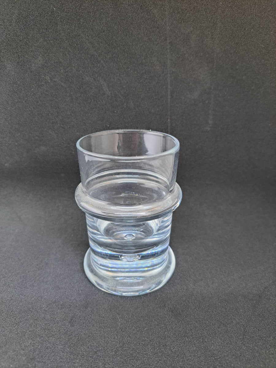Holmegaard. Regiment, Sjus glas lille 10,5 cm. – Kolaths Antik & Genbrug